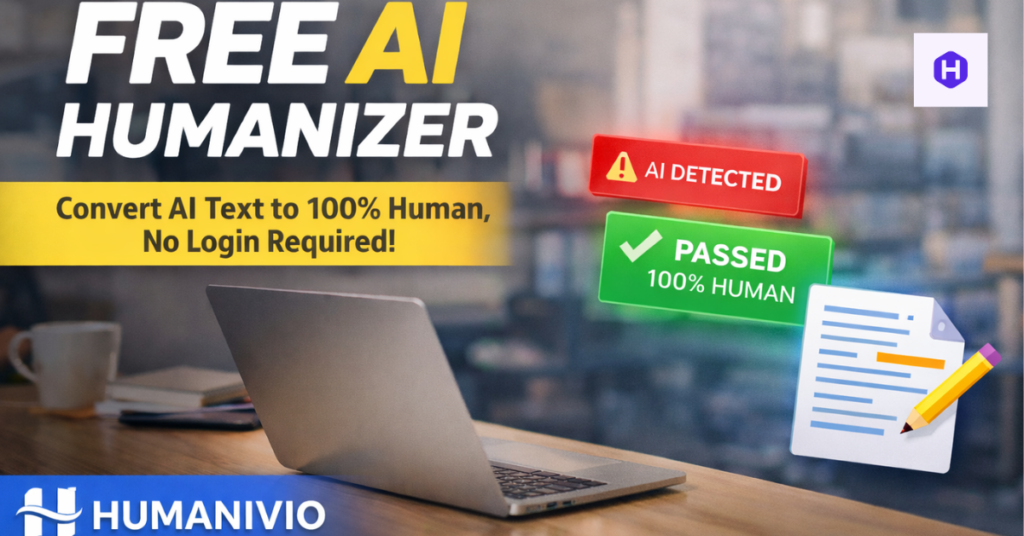 Free AI Humanizer – 1000 Words No Login Required